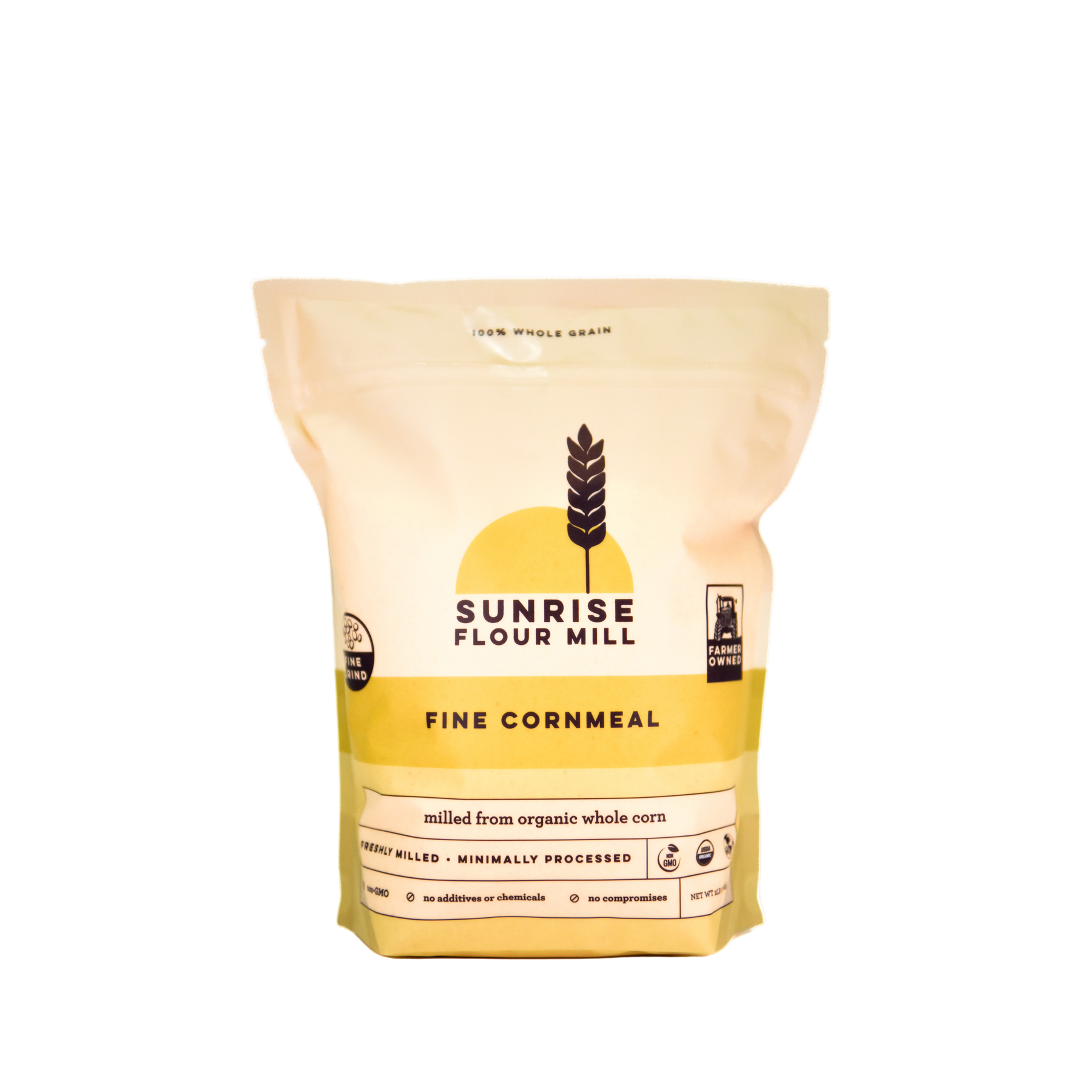 Organic Cornmeal - Cornbread Recipe, Polenta, Grits – Sunrise Flour Mill