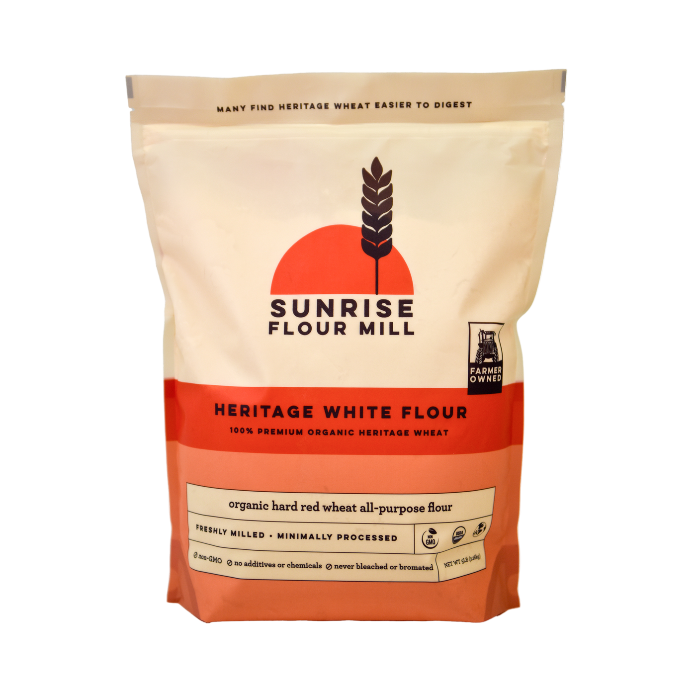 White Flour + Bread Blend – Sunrise Flour Mill