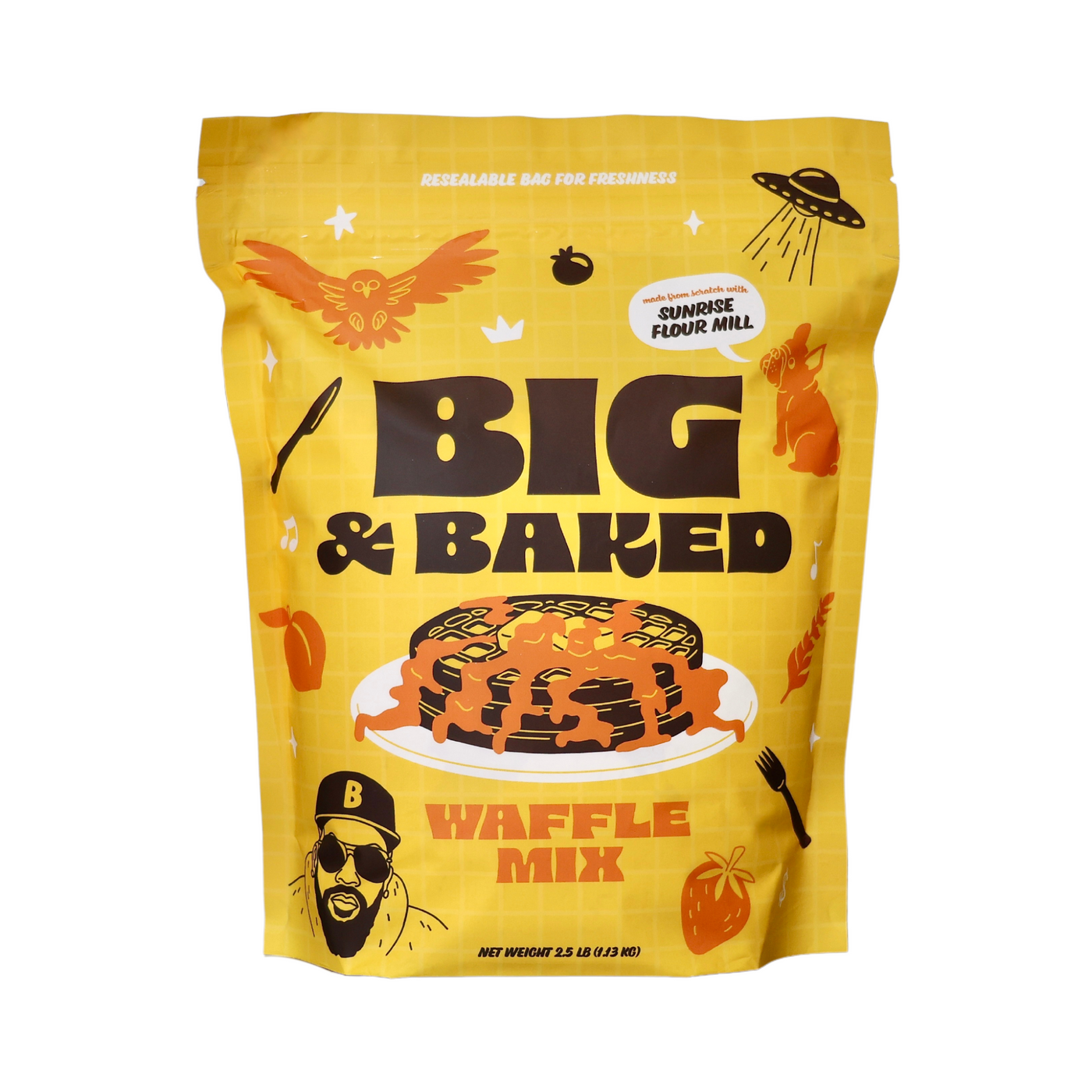 Big & Baked Waffle Mix – Sunrise Flour Mill